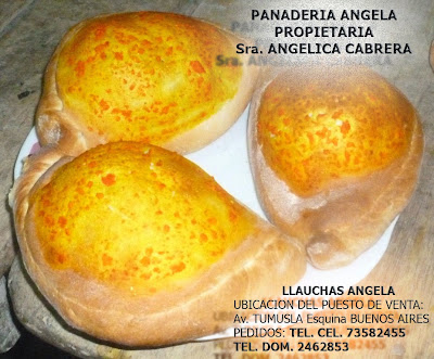 LLAUCHAS ESPECIALES DE LA SEÑORA ANGELICA CABRERA DE LA PAZ - BOLIVIA ...
