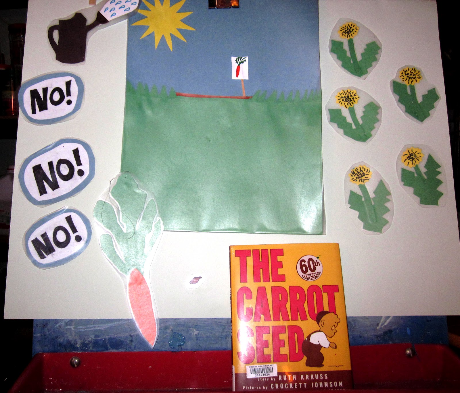 Mama's Little Muse: The Carrot Seed: Activity Board