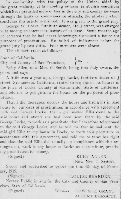 HISTORY OF LOCKEPORT - The True Stories of Locke, California: In Deep ...