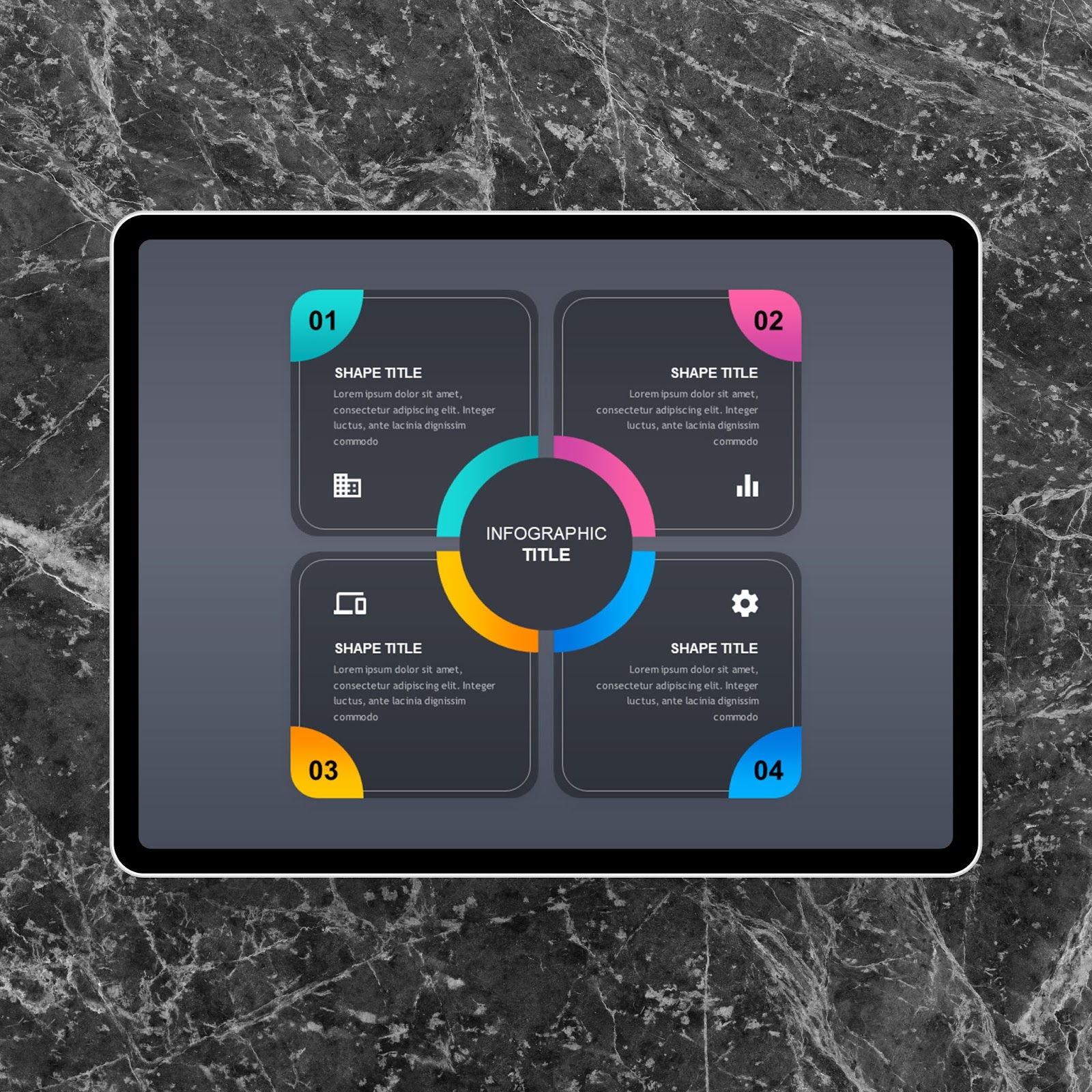 Matrix Corner PowerPoint Templates - PowerPoint Free