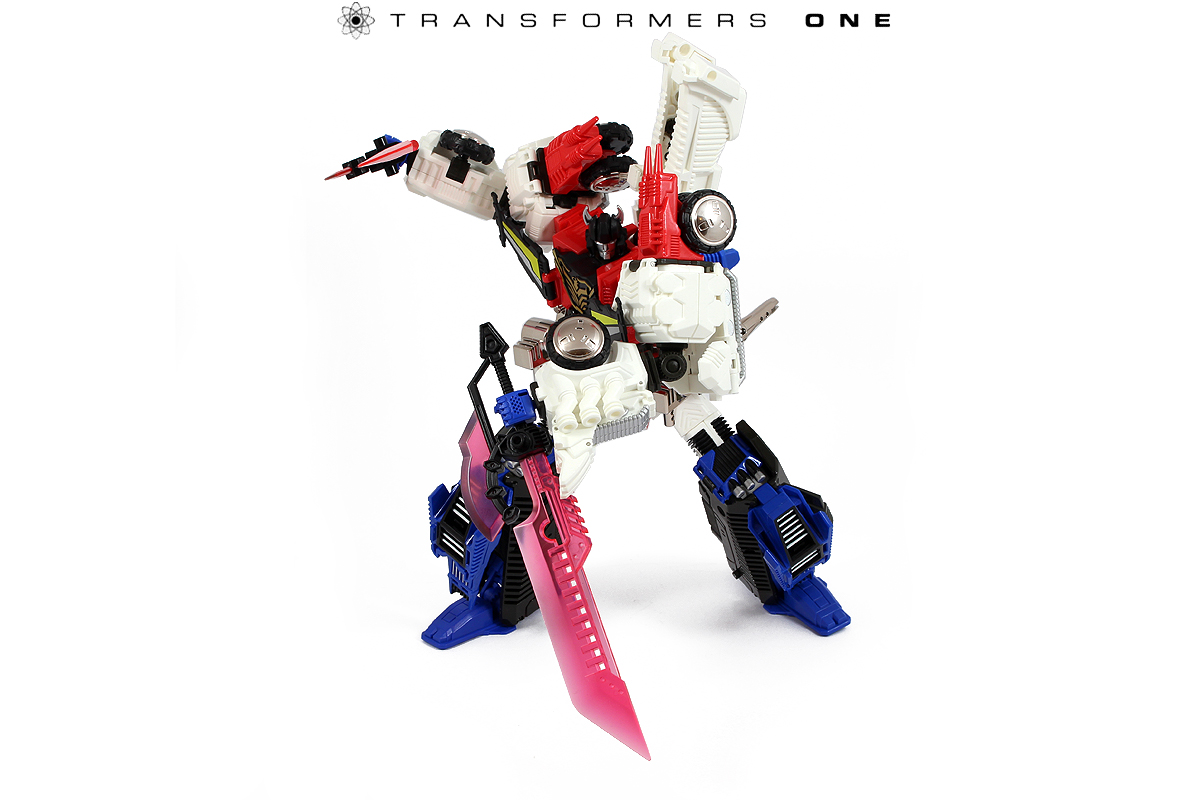 Transformers Square One: MMC R-01G Grandus Hexatron - Robot Mode Pictorial