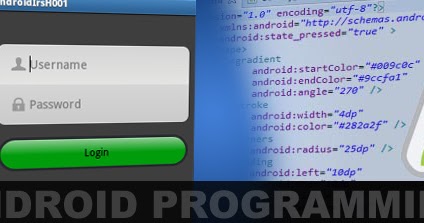 Android Login UI - Source Code AndroidIrsH 001 : techirsh