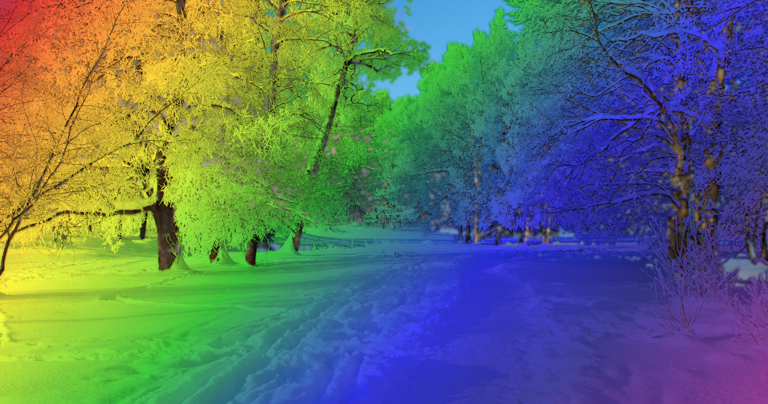 Slap The Penguin: Scientists reveal naturally colored snow