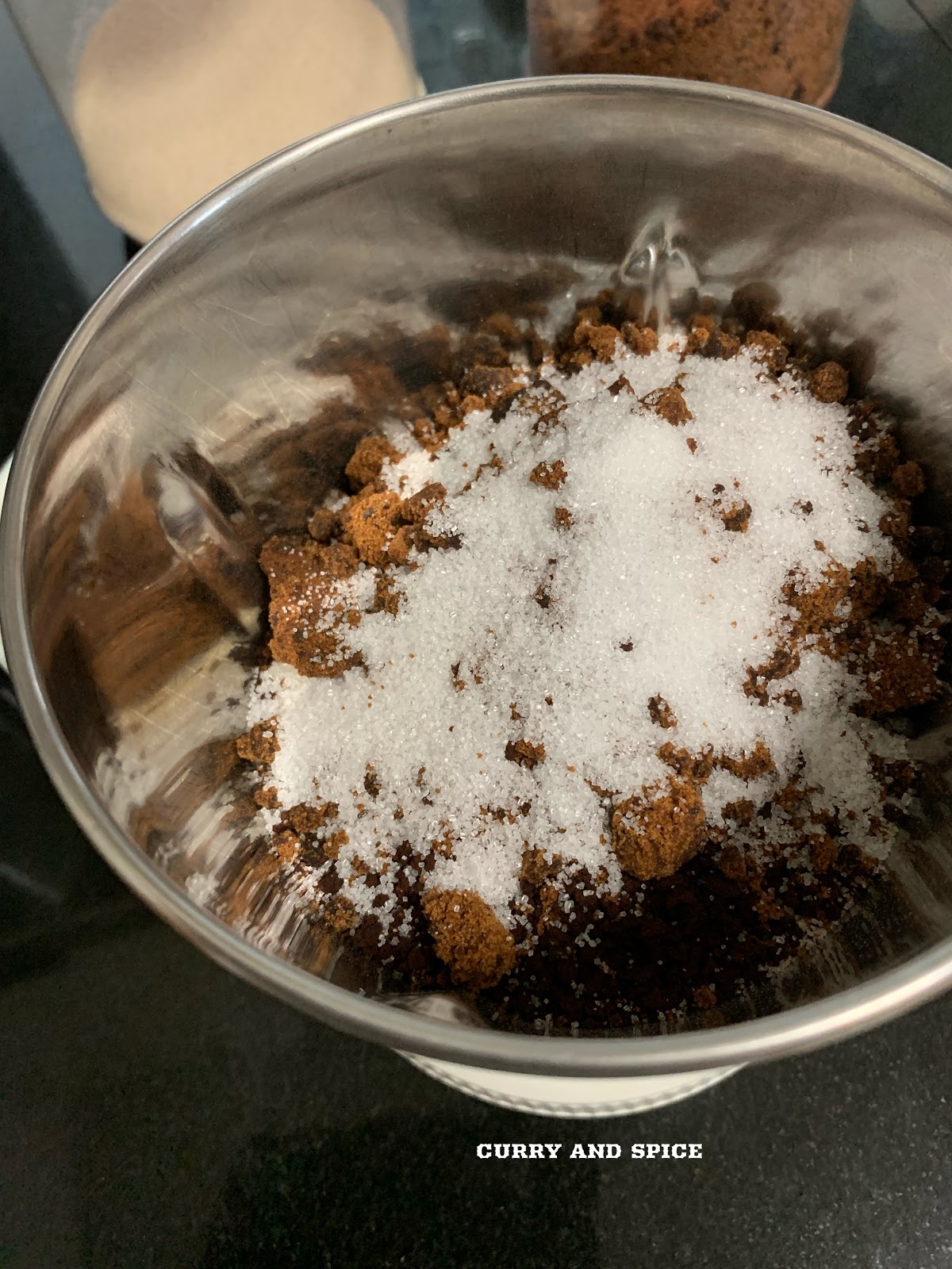 CURRY AND SPICE: COFFEE JAGGERY SEMOLINA CAKE