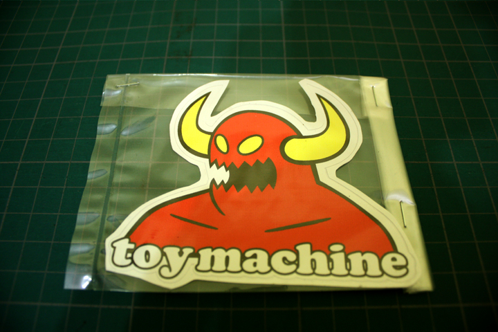 Sticker Supplier for Band, Street Wear and Skate Brands.: Toy Machine ...