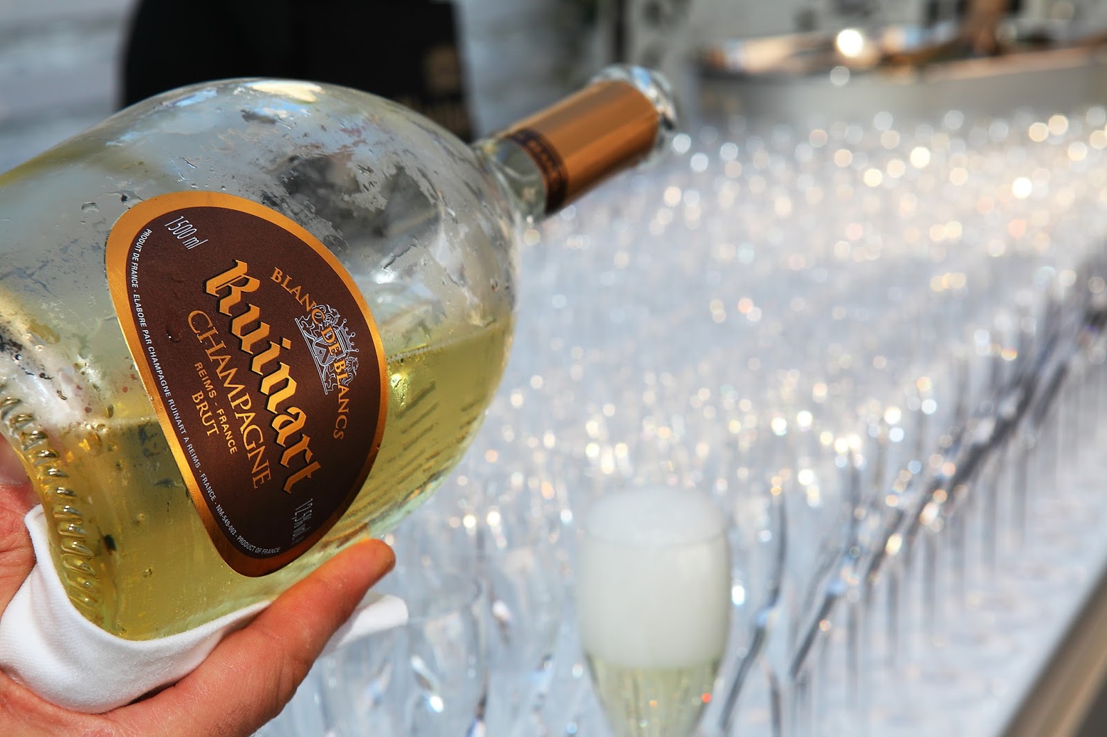 White Summer Champagne Ruinart Cocktail