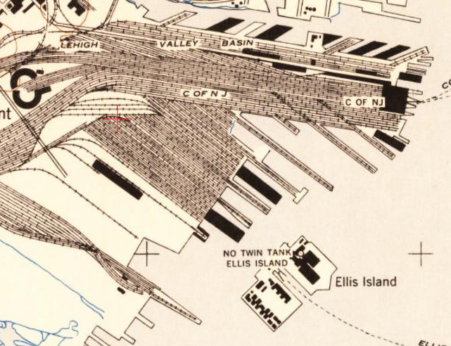 Towns and Nature: Jersey City, NJ: 1889 CNJ or Communipaw Terminal