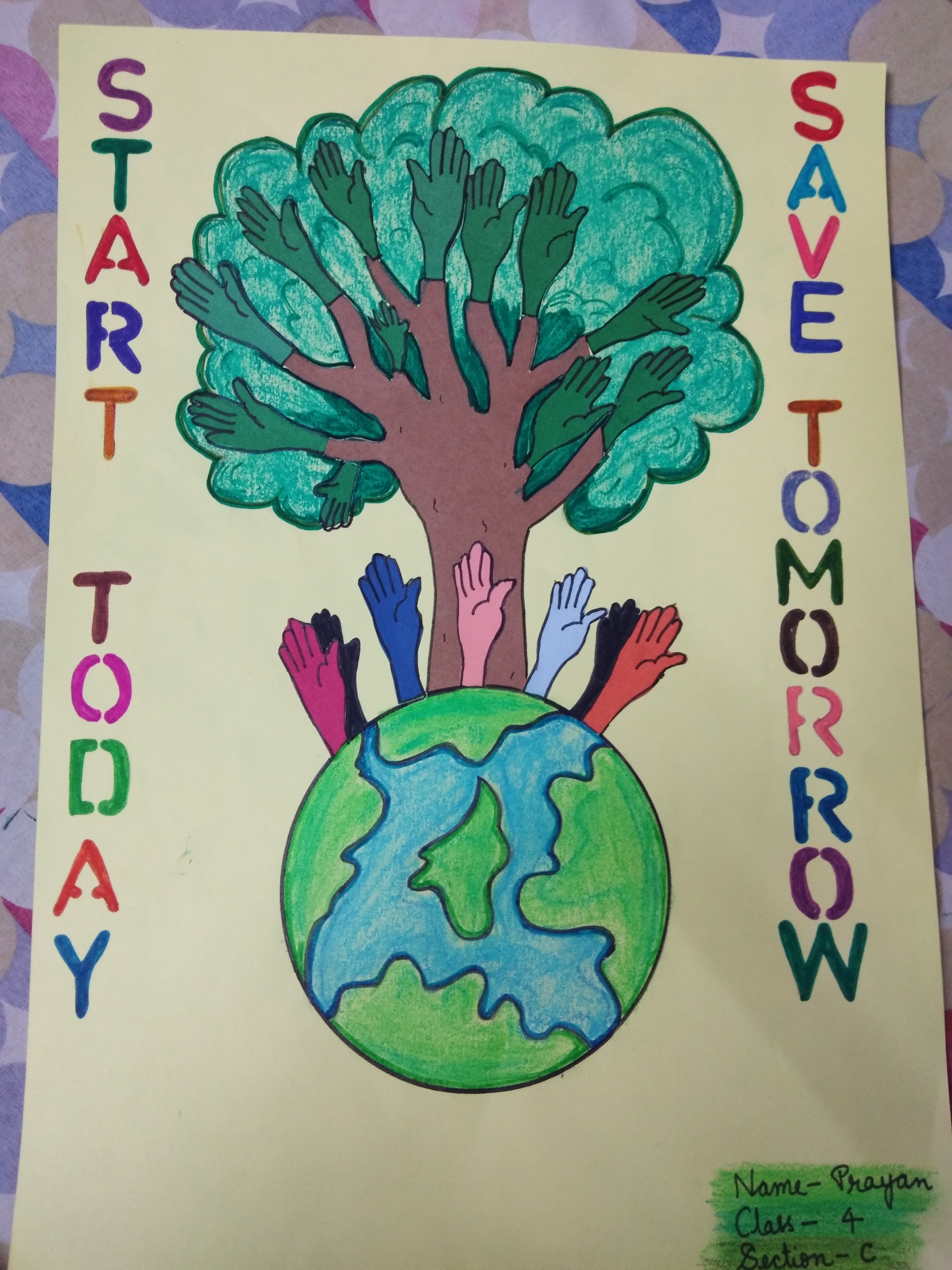 World environment day.... Save earth... Save environment