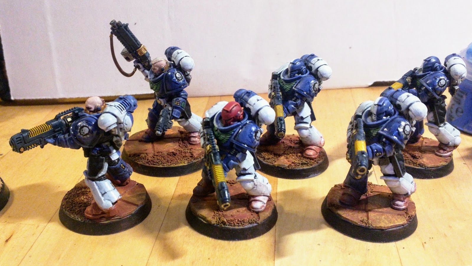 Far-Flung Hobbyist: Hellblasters - 4th Company Novamarines