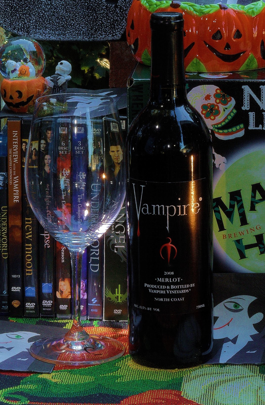 New Hampshire Wine-man: Vampire Vineyards North Coast California 2008 ...