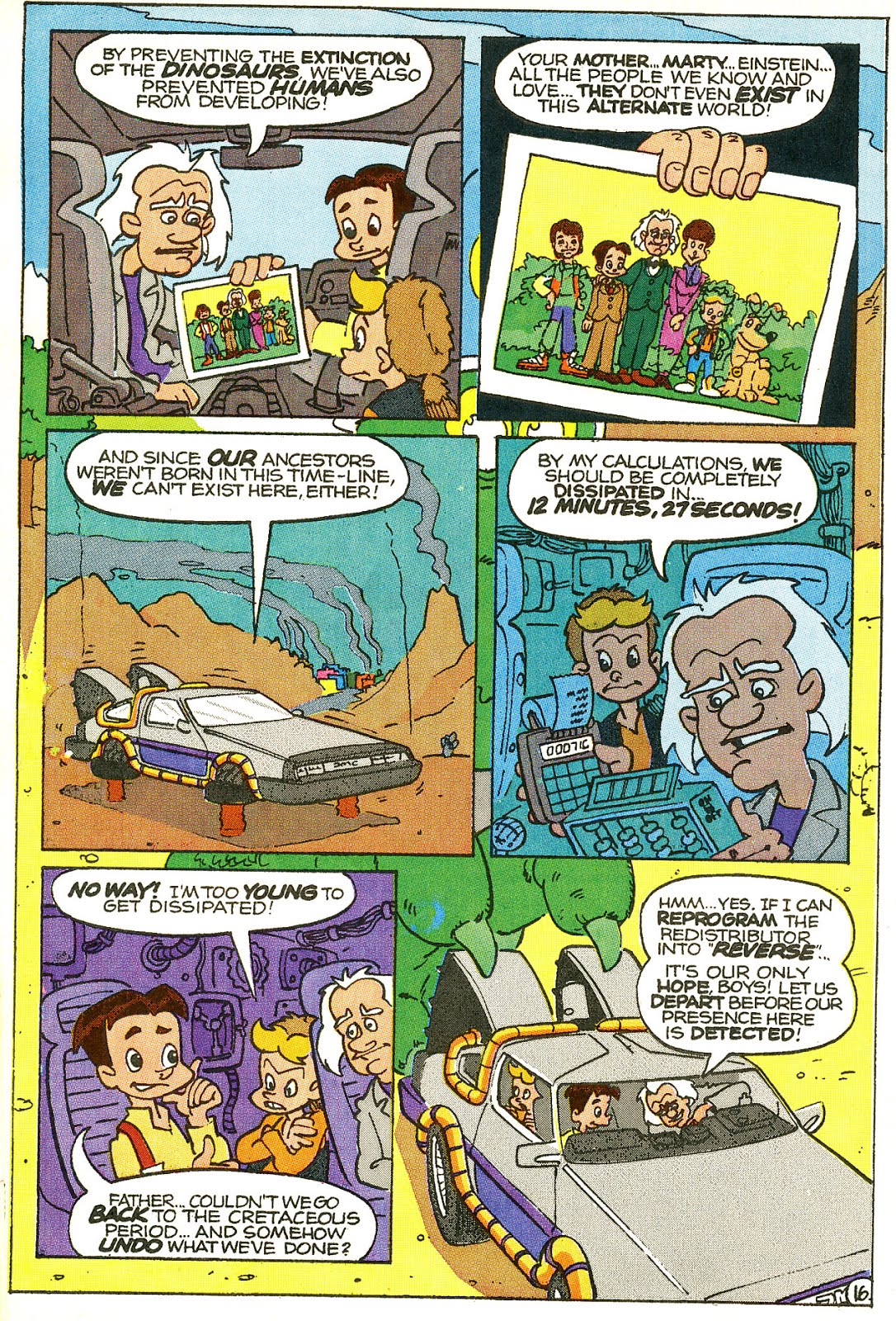 Chris Sobieniak's Comics & Stories: Back To The Future #2 (Jan, 1992)