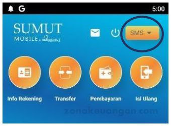 Cara Daftar SUMUT Mobile Banking - zonakeuangan.com