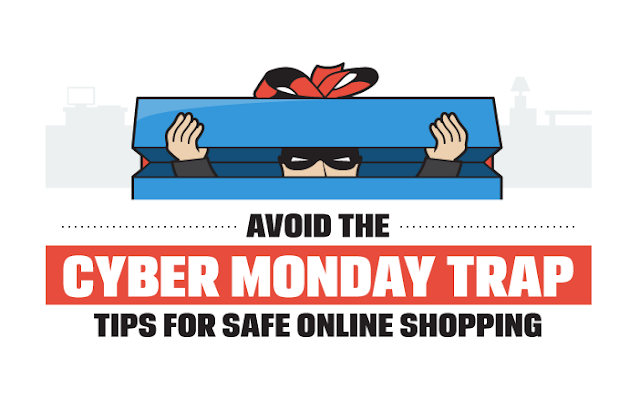 Avoid The Cyber Monday Trap Tips For Safe Online Shopping [Infographic ...