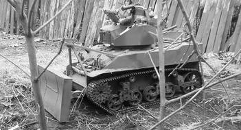 Weird WWII: Battleground Weird WWII: US M5 Light Tank