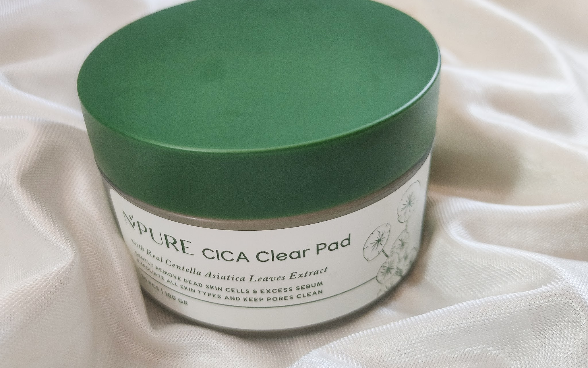 [Review] Exfoliating lembut dengan N'PURE CICA Clear Pad