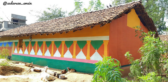 Beautiful Tribal House Designs from Keonjhar - Odisha Tourism
