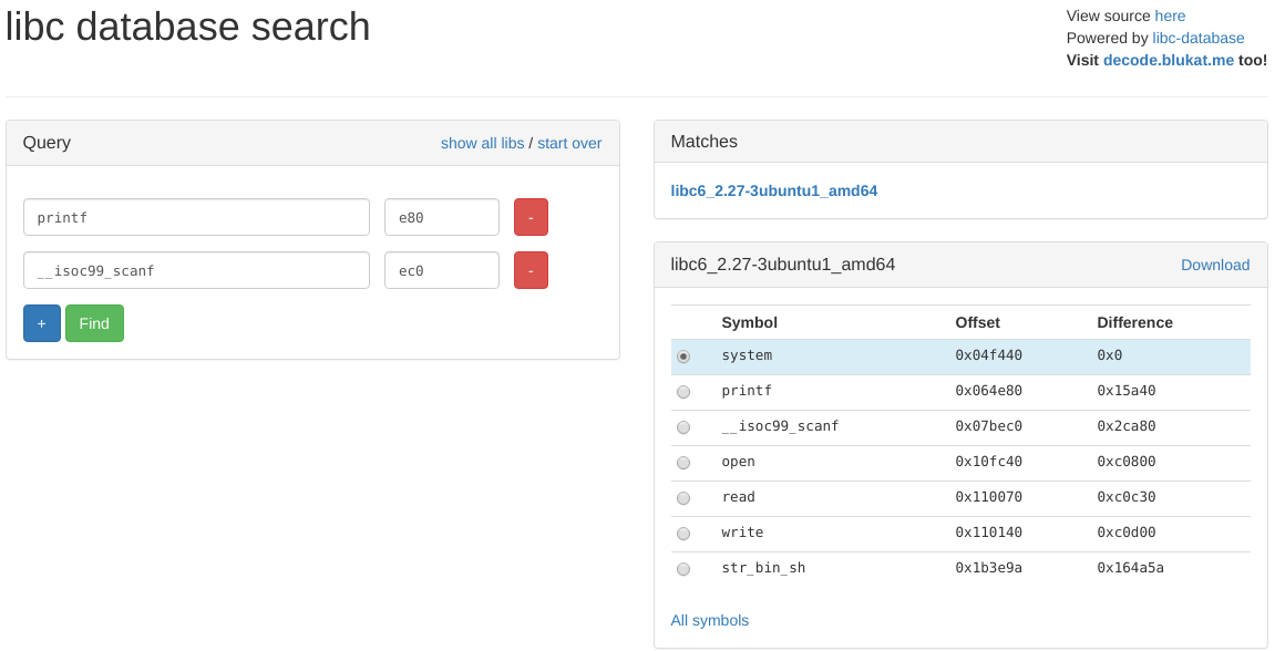 Leak Libc Addresses From Got To Exploit Unknown Libc Bypassing Aslr Remotely 64 Bit