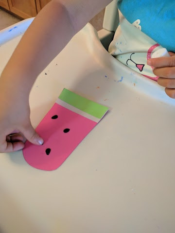 Watermelon Popsicle Craft - The Joy of Sharing