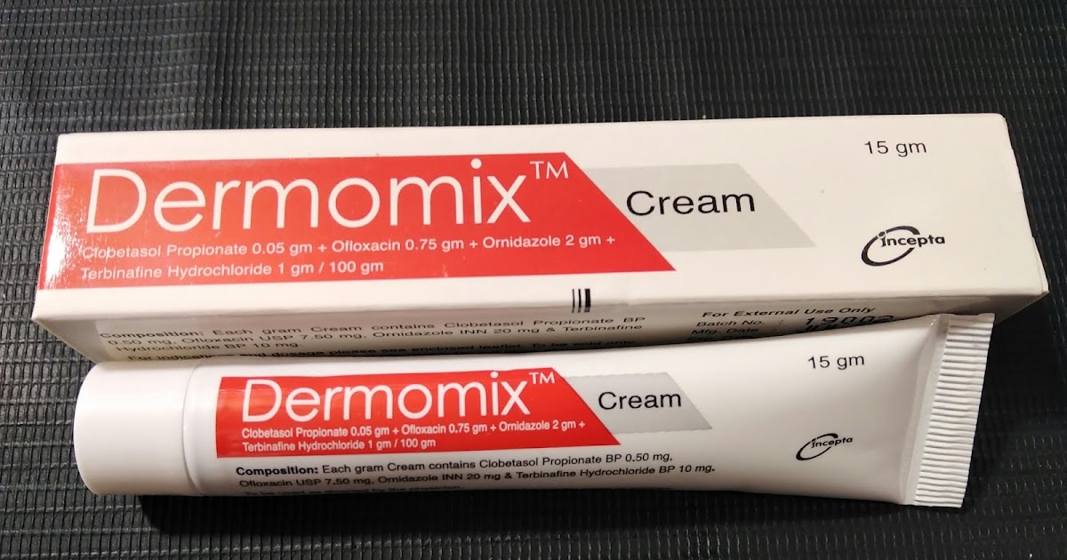 Dermomix cream - একজিমা,ব্যাক্টেরিয়াল ইনফেকশন এবং স্কাল্প সোরিয়াসিস ...