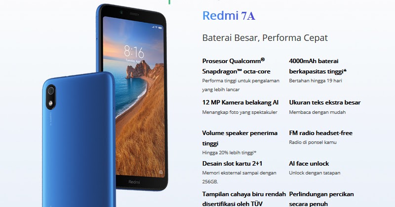 Rp. 1,3 Jutaan! Spesifikasi, Unboxing, dan Fitur-fitur Unggulan Xiaomi ...