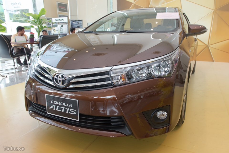Giá xe Toyota Corolla Altis new model 2016 | AN THÀNH TOYOTA FUKUSHIMA