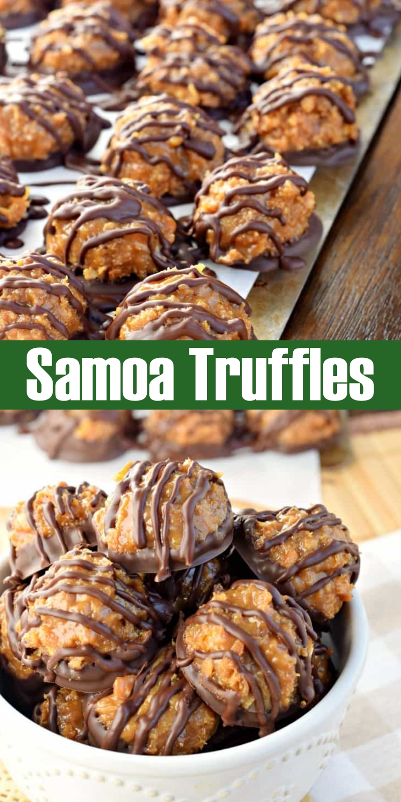 Samoa Truffles - Girls Dishes