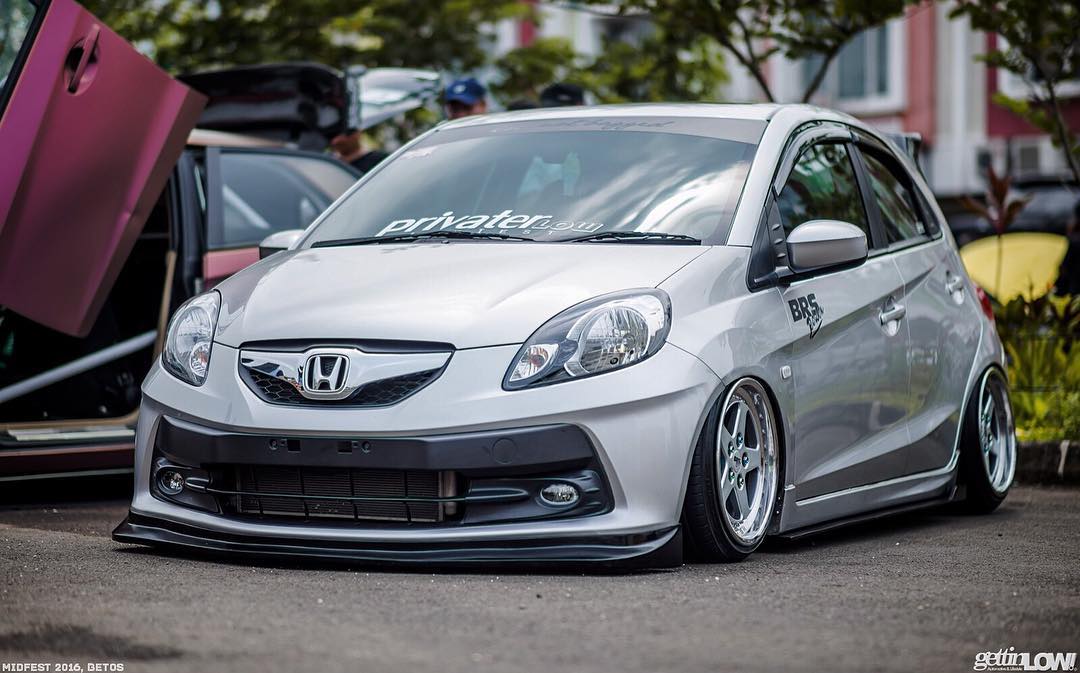 Simple Modification Mobil Ceper Brio Silver Tampil Elegant @wahyuwekka ...