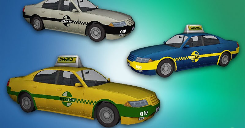 Corporation "SimsStroy": The Sims 4. Car taxi conversion The Sims 3.