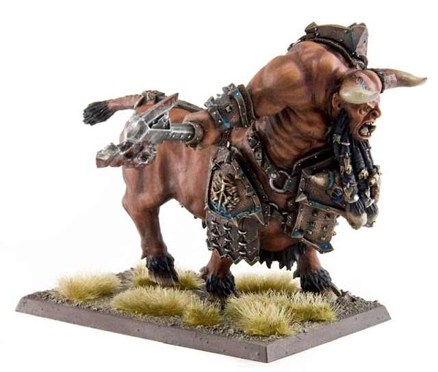 FYD FORJA Y DESVAN TV: -FORGE WORLD: CHAOS DWARF BULL CENTAUR RENDERS.