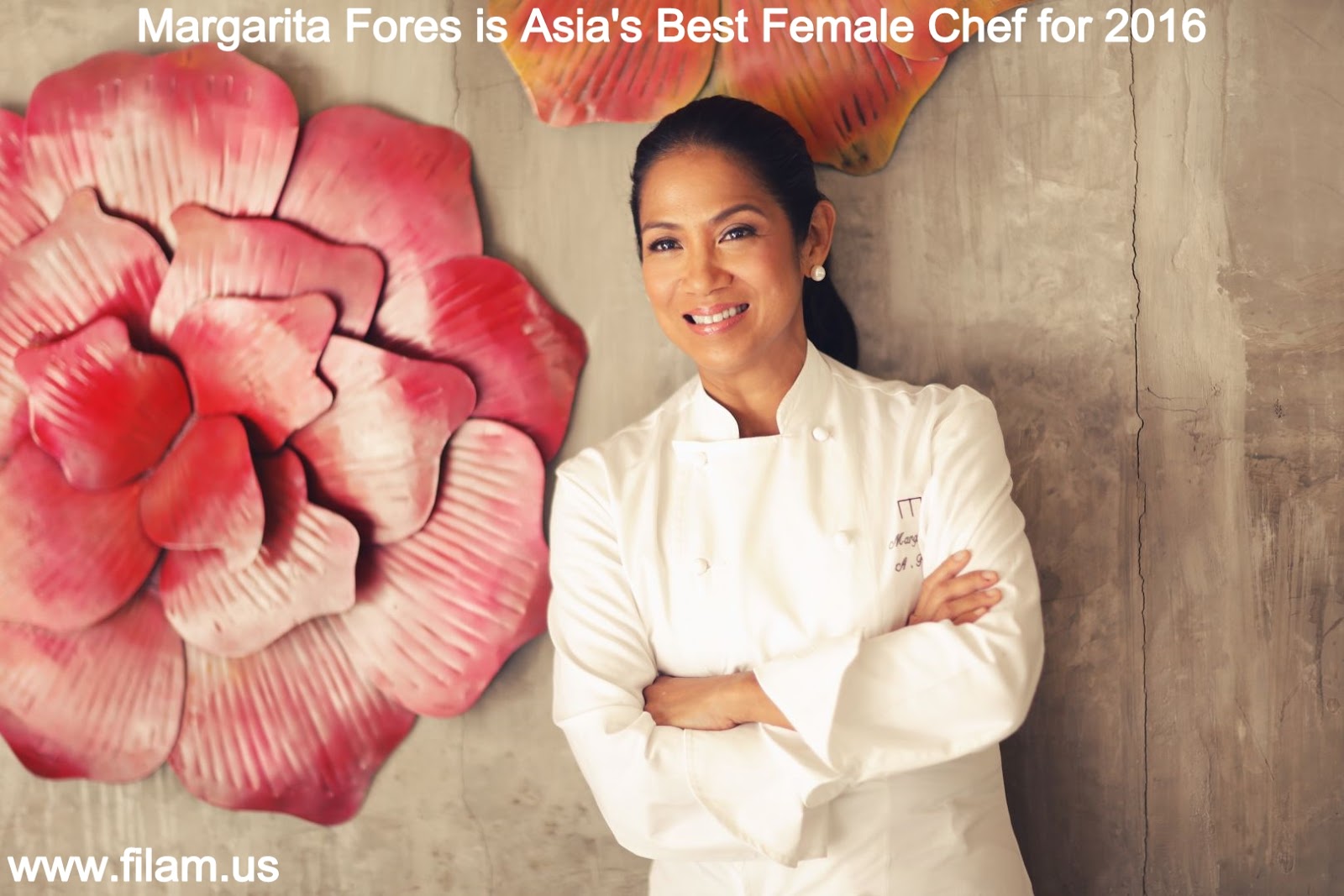 Philippines' Margarita Fores is Asia's Best Female Chef for 2016