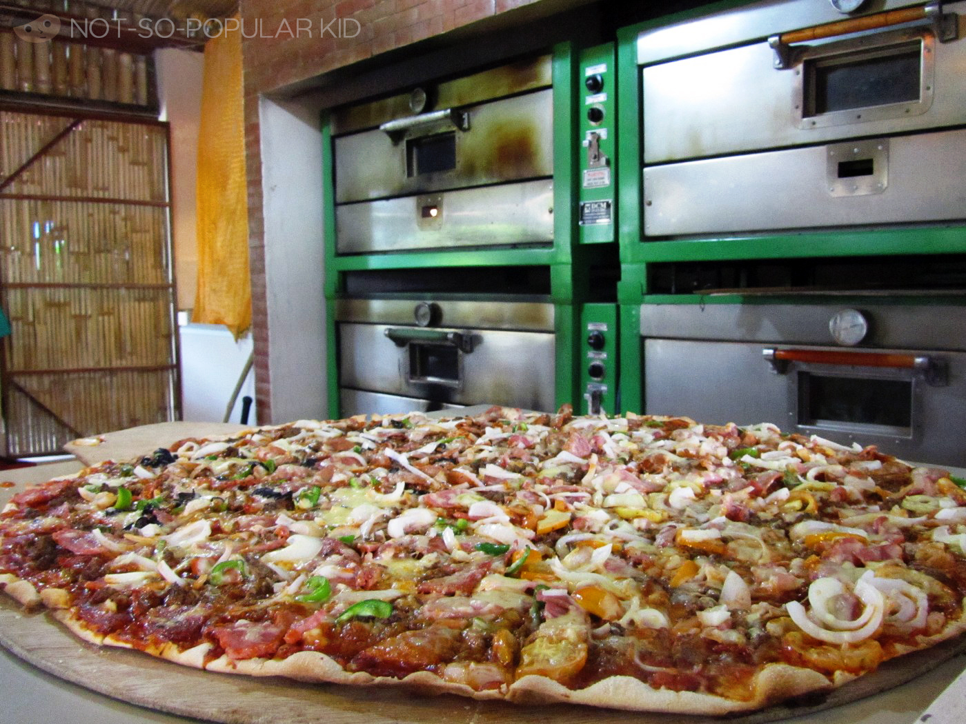 Great Big Pizzas in Greenoz Pizzaria Bacolod - A Not-So-Popular Kid ...