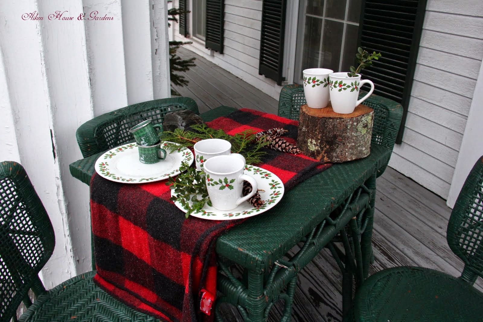 Aiken House & Gardens: Christmas Porch Tea