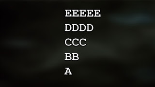 Alphabet Pattern Program in C - 11