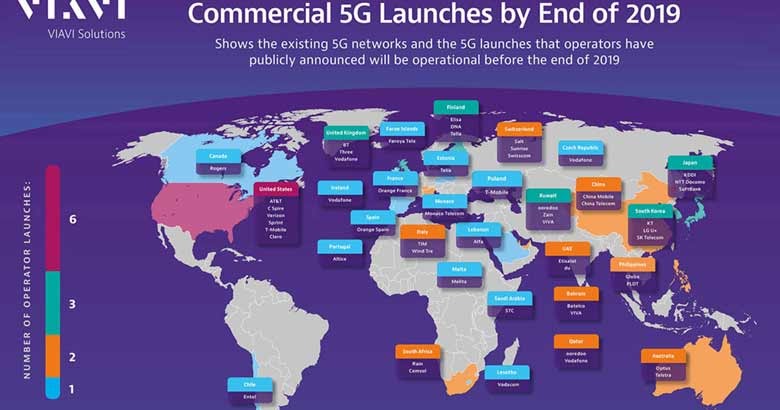 More than 30 countries around the world announced the deployment of 5G ...
