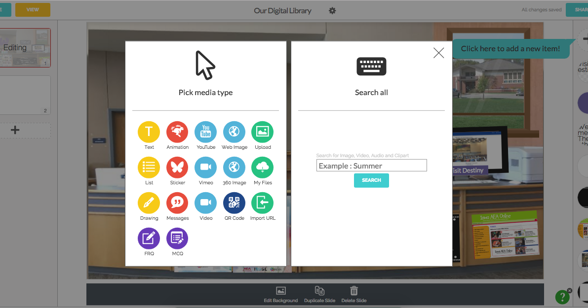 The Library Voice: Creating A Virtual & Visual Library Space