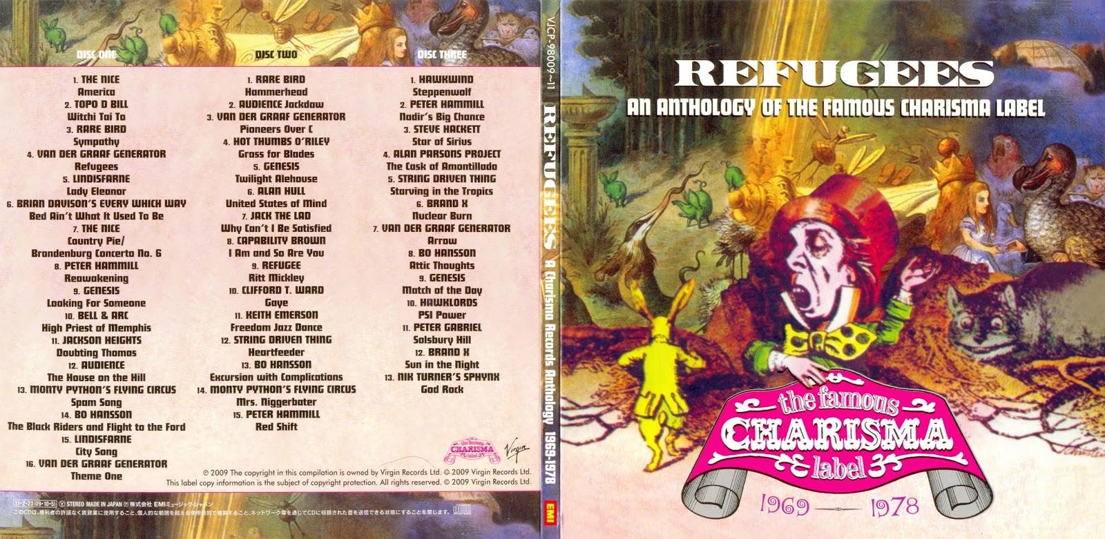 2009 Refugees: An Anthology Of The Famous Charisma Label - Varios ...