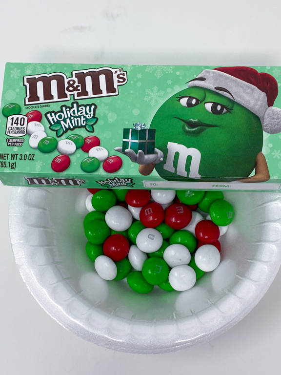 Tales of the Flowers: Holiday M&Ms - Peppermint, Hot Cocoa, Holiday Mint