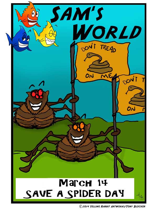 Sam's World: Save a Spider Day