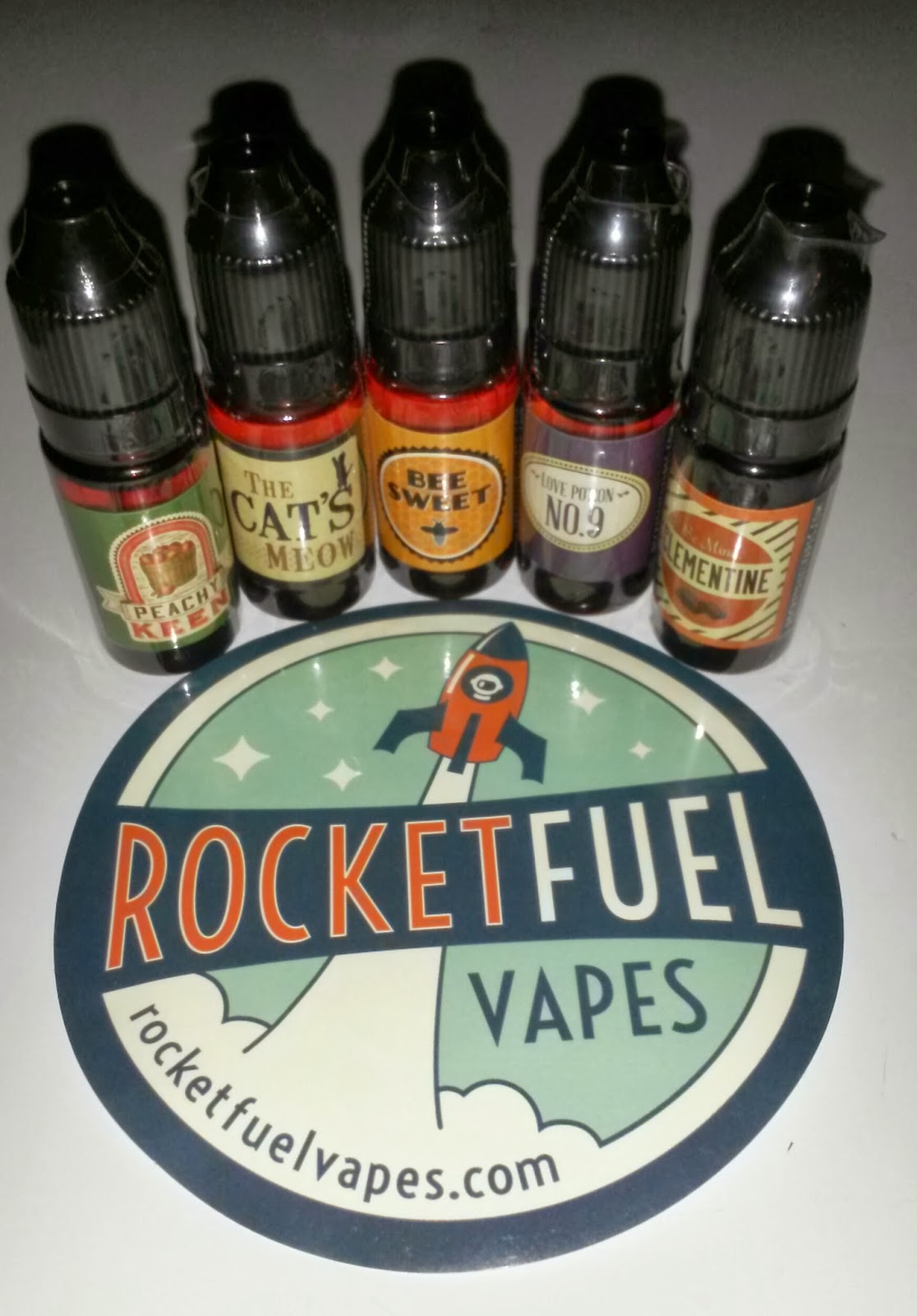 Rocket Fuel Vapes - Our first vapemail for review ~ Austin Vapor Community