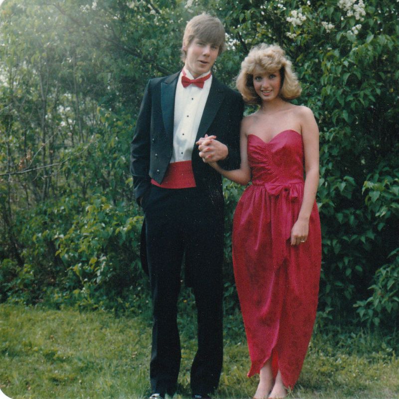 Cool Snaps of 1980s Prom Couples ~ Vintage Everyday