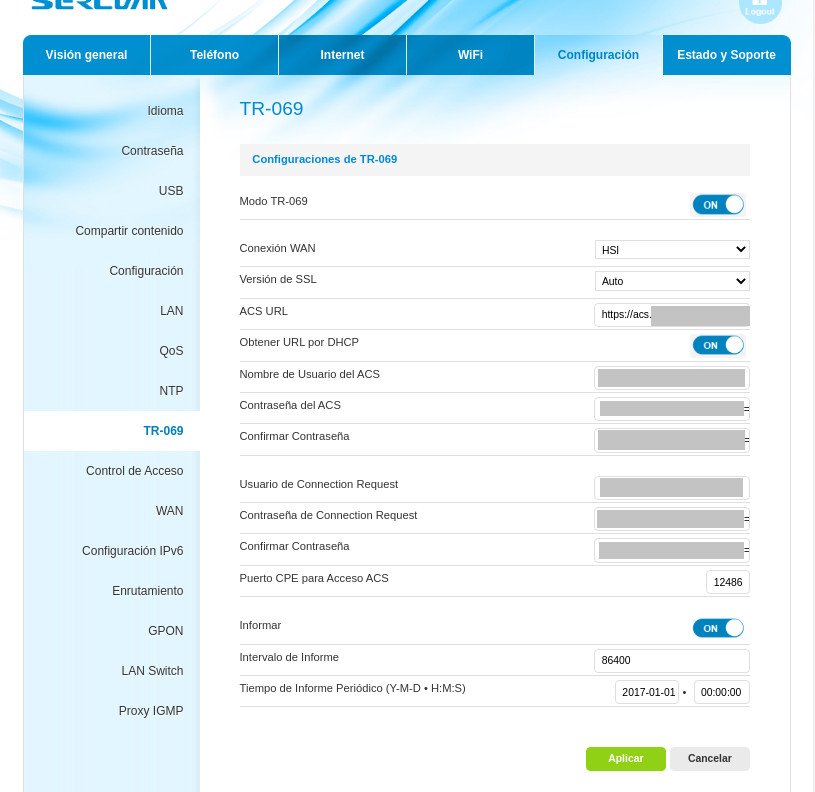 Agux y sus bits: Router Sercomm FG824CD II
