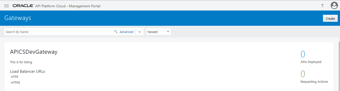 Oracle API Physical Gateway installation and registration - TechSupper