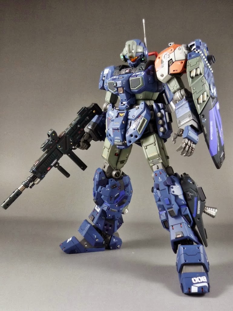 Hobbies Gundam: HGUC 1/144 Gundam Jesta (Custom Build)