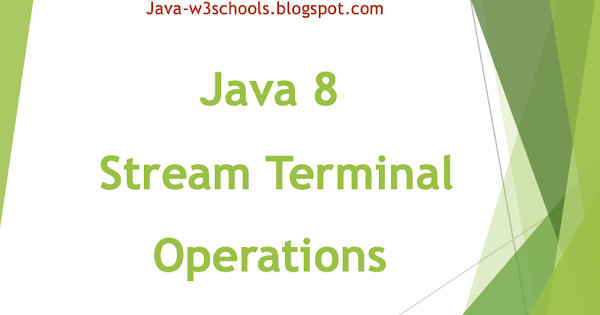 Java 8 Stream Intermediate Operations (Methods) Examples | JavaProgramTo.com