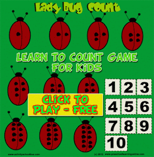 Learning To Count Kids Game - Lady Bug Counting Game for Kids ...
