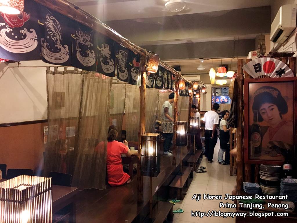 Aji Noren Japanese Restaurant (味暖簾) @ Prima Tanjung, Penang - I Blog My Way
