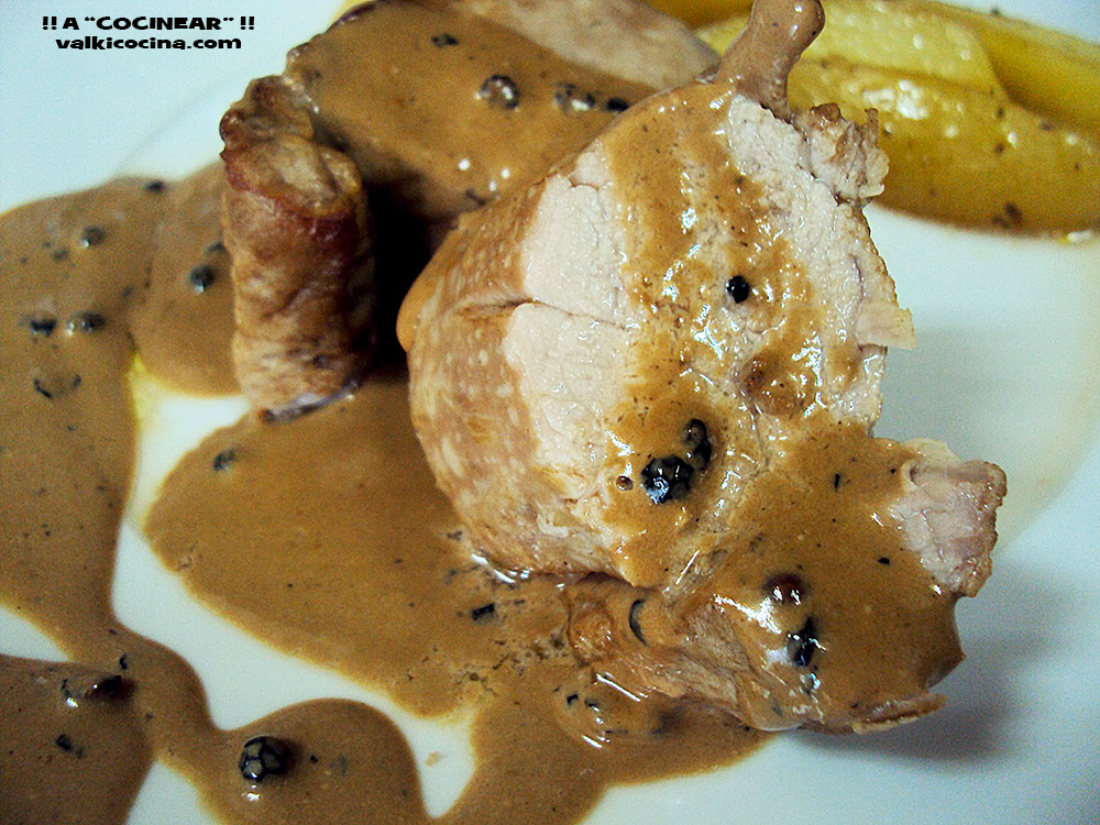 SOLOMILLO DE CERDO A LA PIMIENTA NEGRA | ¡¡A COCINEAR!! Recetas ...