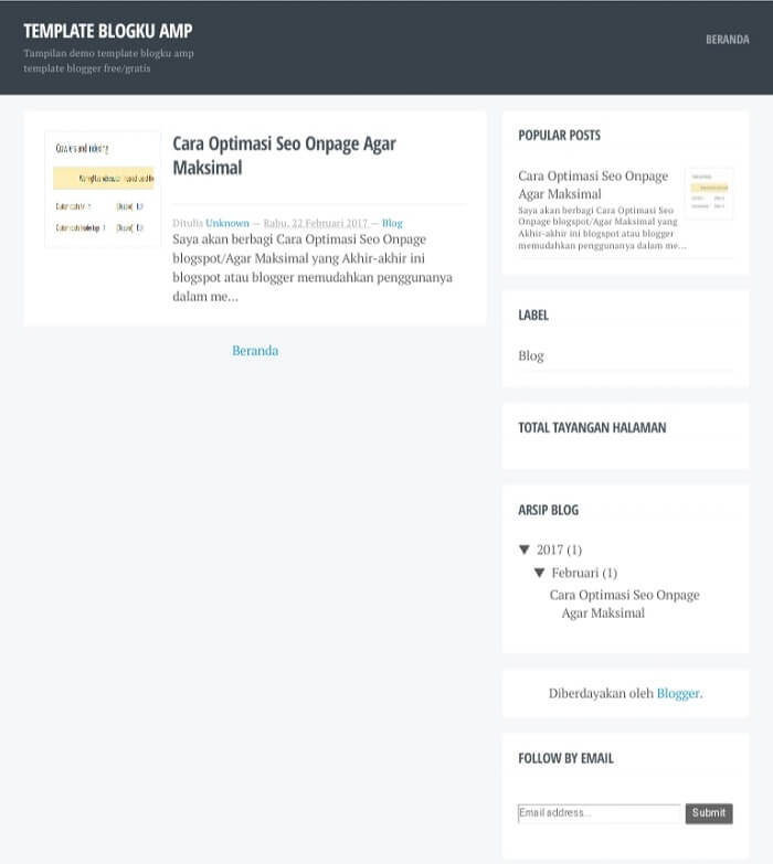 Top 30+ Best AMP Blogger Templates in 2025