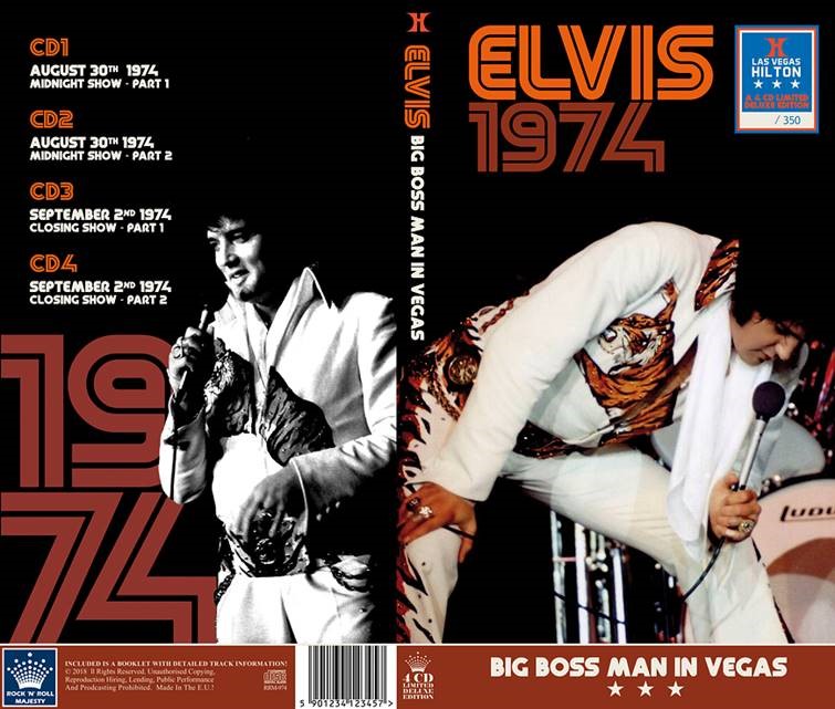 Elvis Presley - Unforgettable Elvis: Elvis 1974 - Big Boss Man In Vegas ...