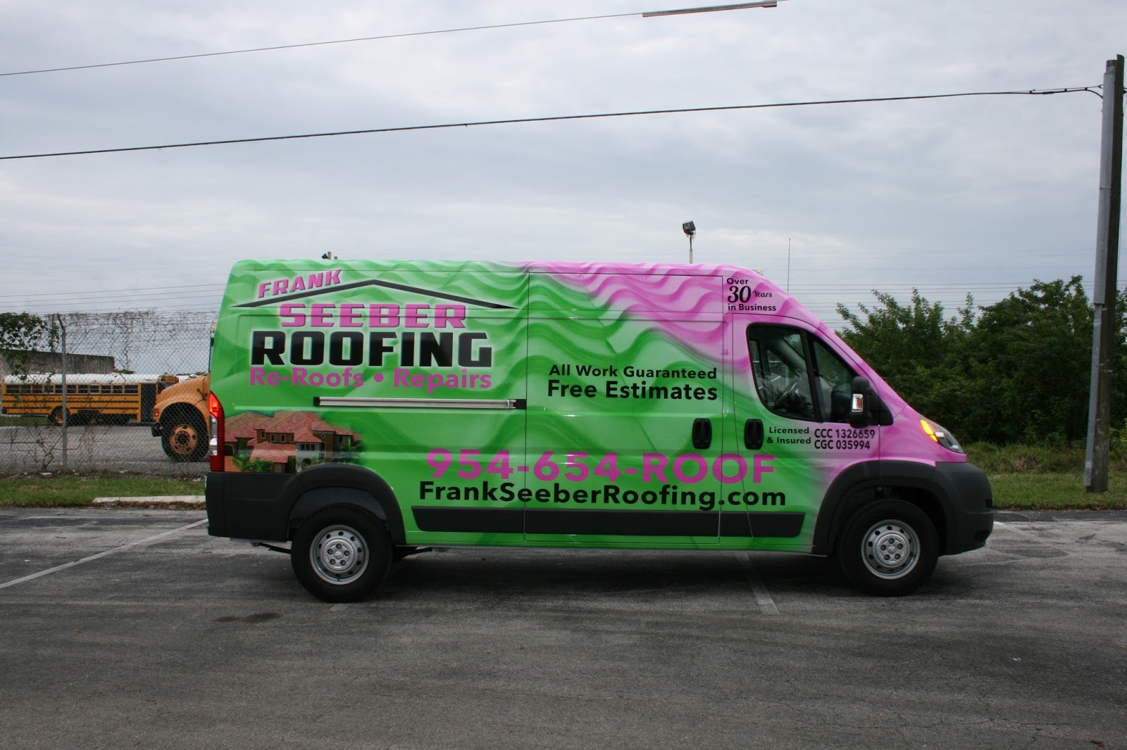 Ram Promaster Van Wrap Advertising Fort Lauderdale Florida for Frank ...